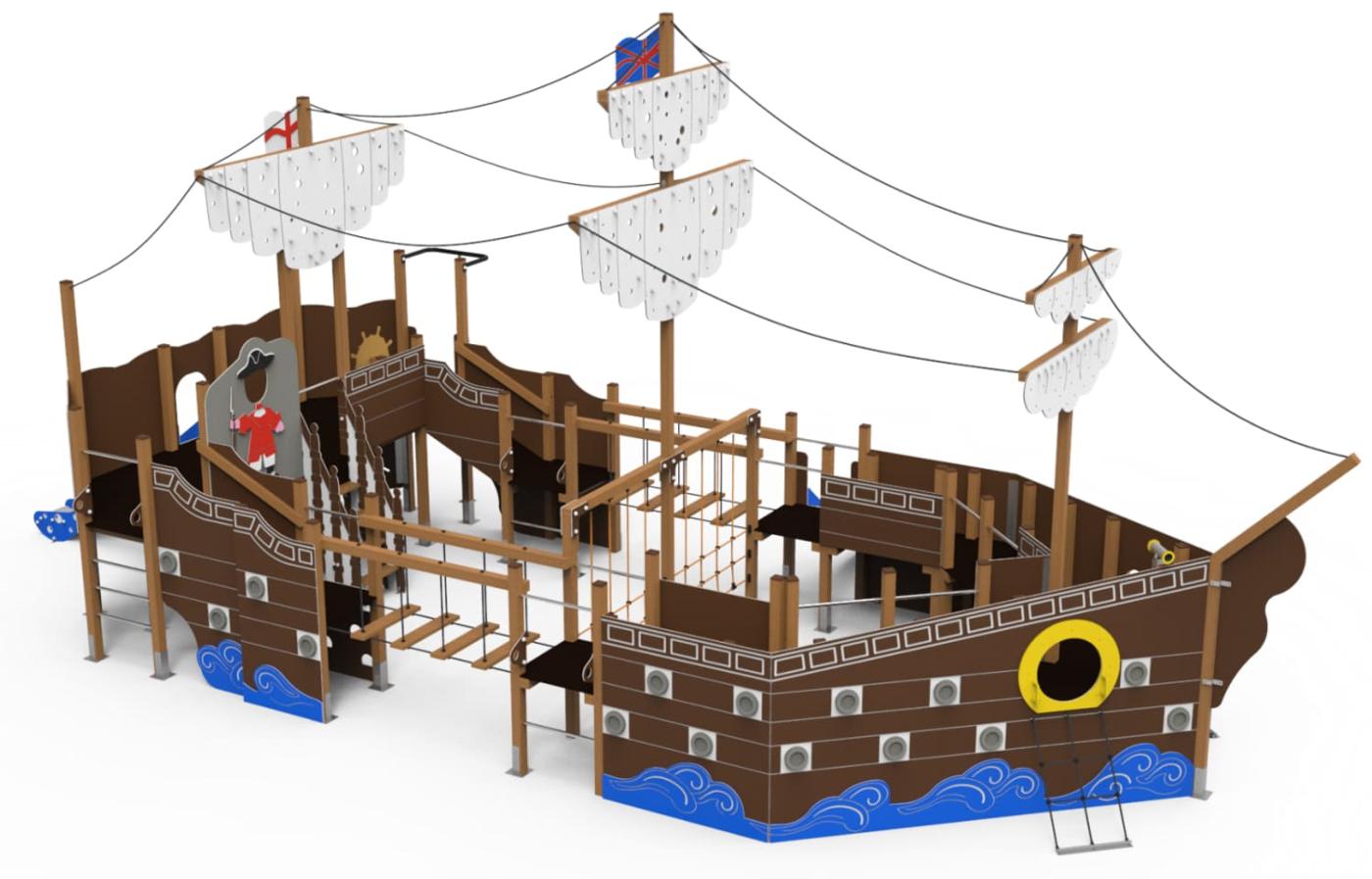 Parque Infantil Barco GALEÓN uso público