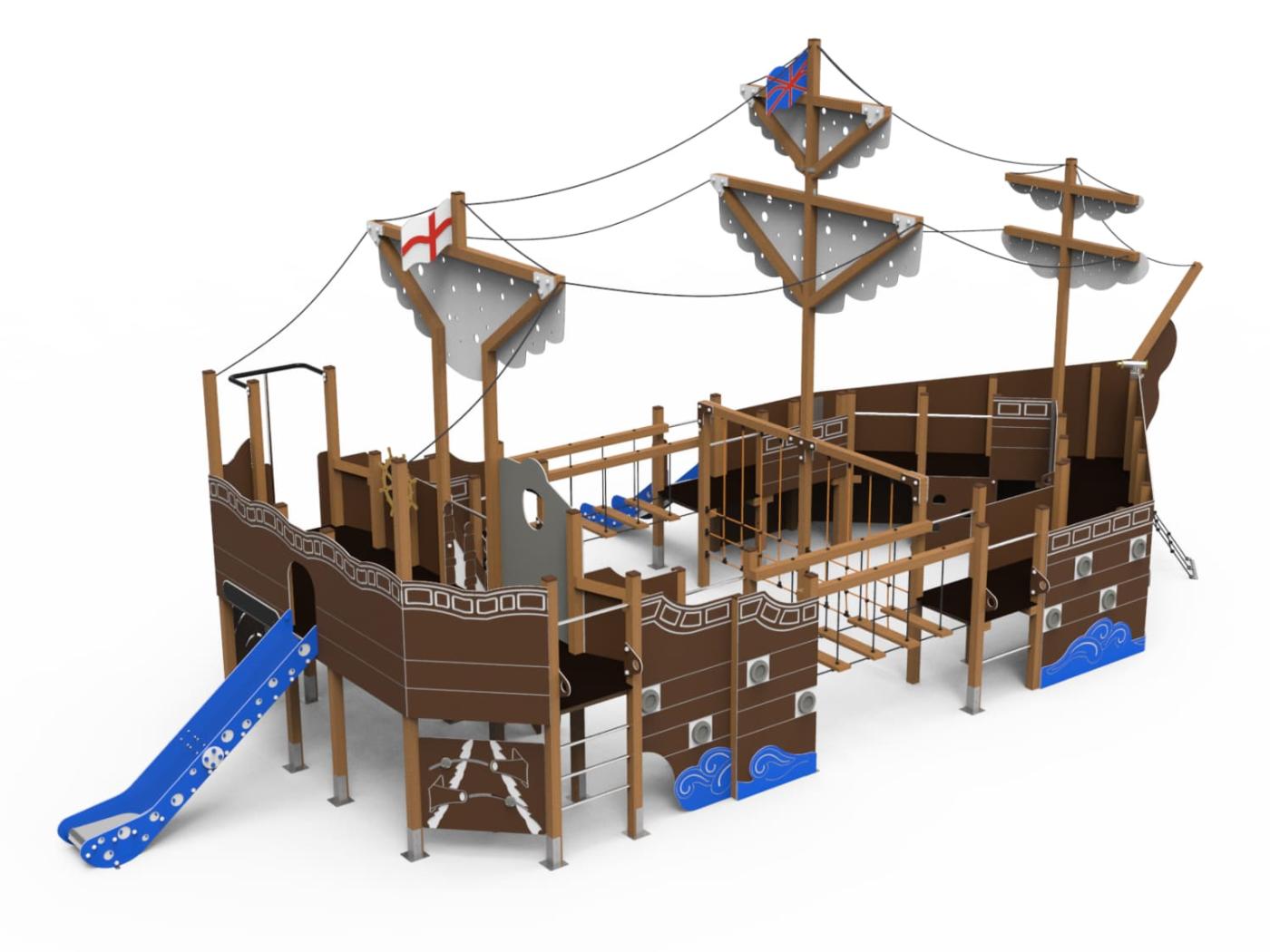 Parque Infantil Barco GALEÓN uso público