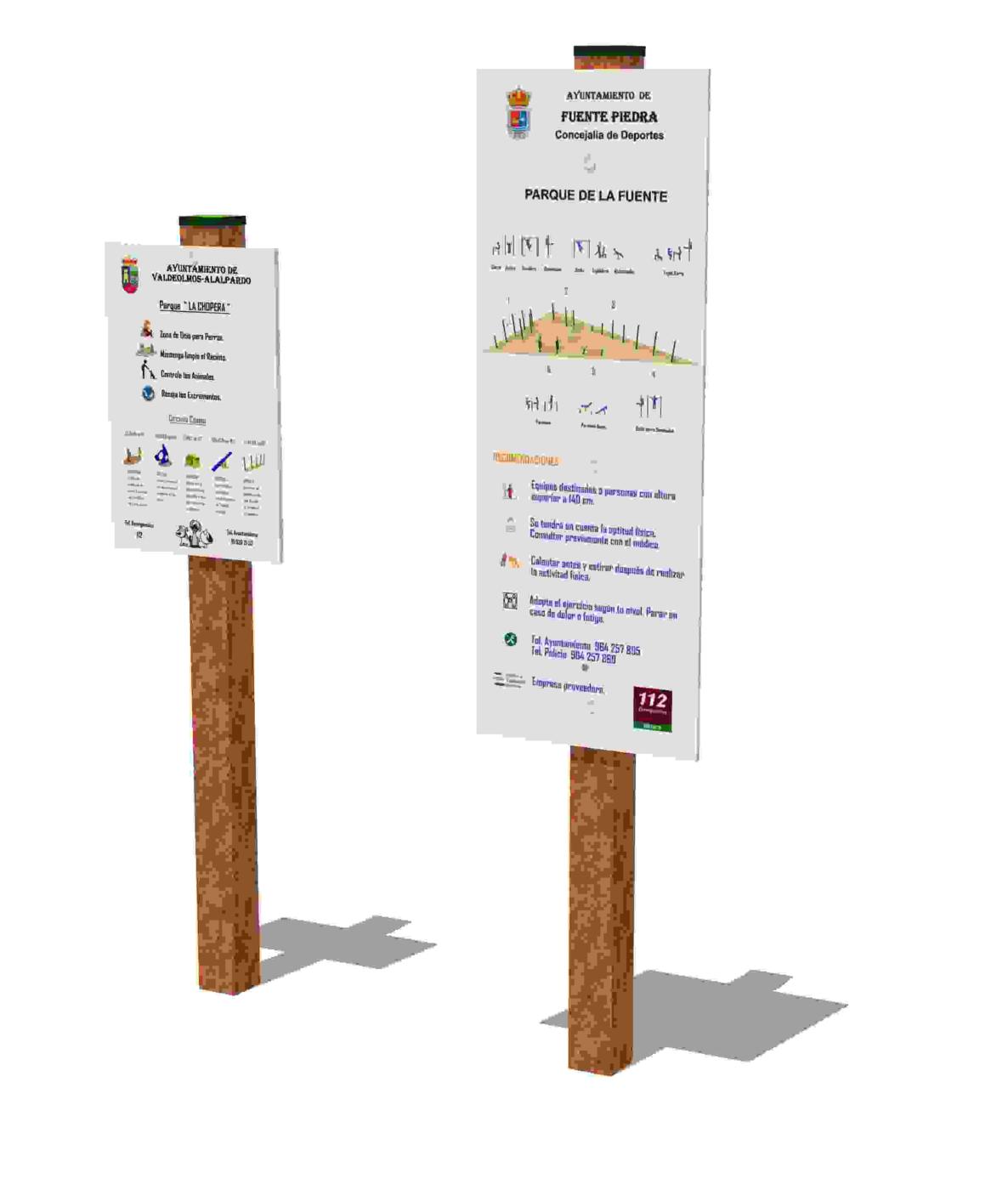 Cartaz informativo, cumpre as normas de segurança para parques infantis ...